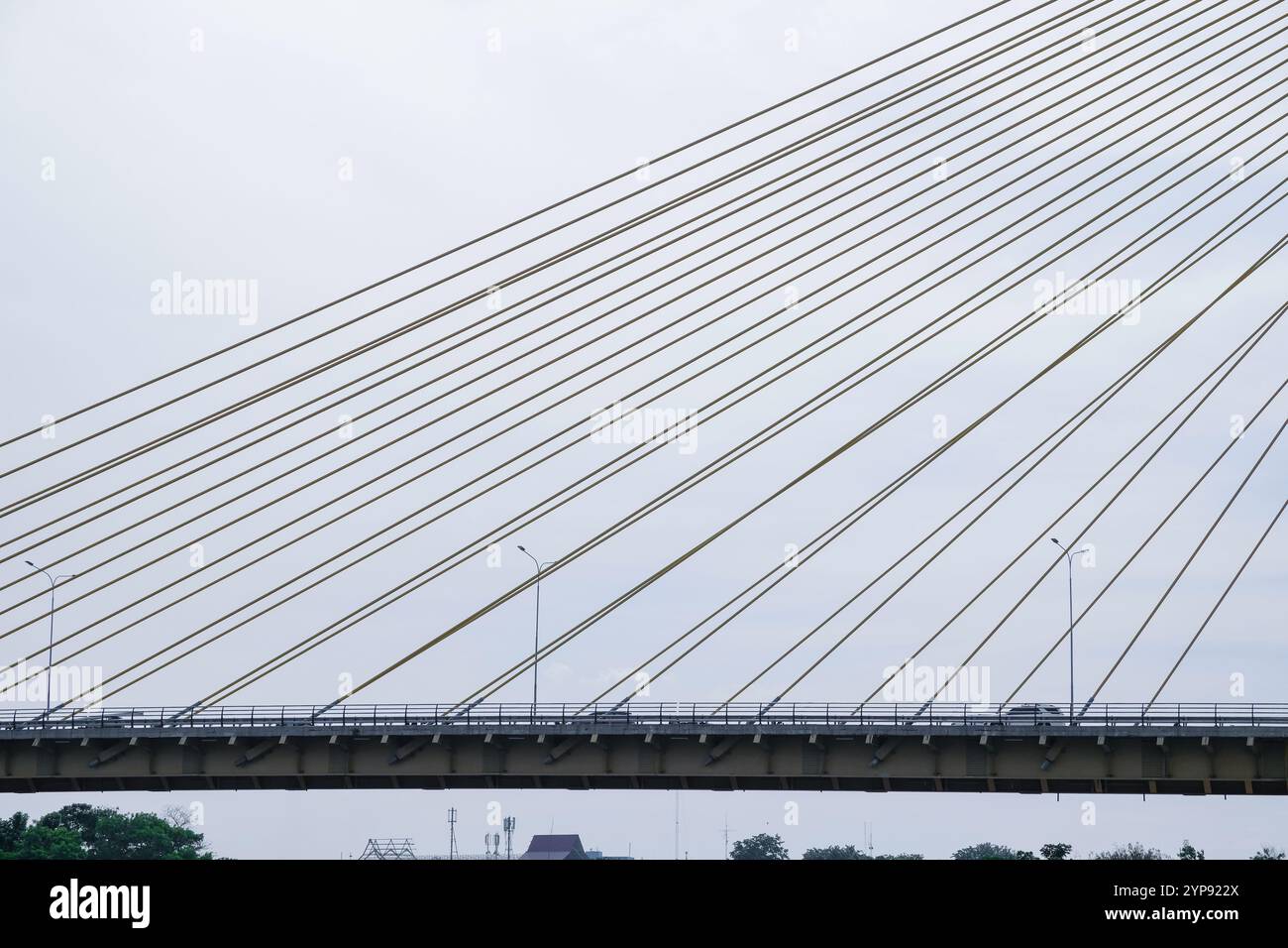 The Siak IV Bridge or also called Sultan Abdul Jalil Alamuddin Syah ...