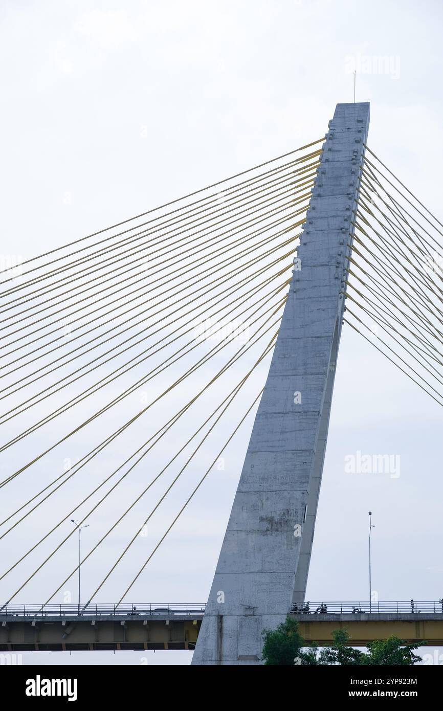 The Siak IV Bridge or also called Sultan Abdul Jalil Alamuddin Syah ...