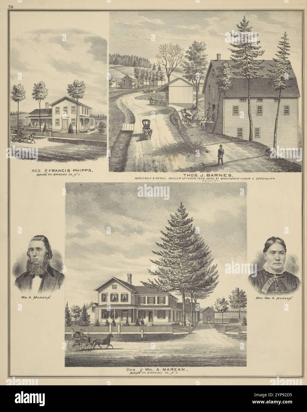 Mrs wm a marean hi-res stock photography and images - Alamy