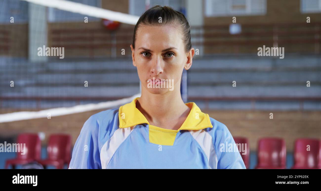 Female volleyball player hi-res stock photography and images - Alamy
