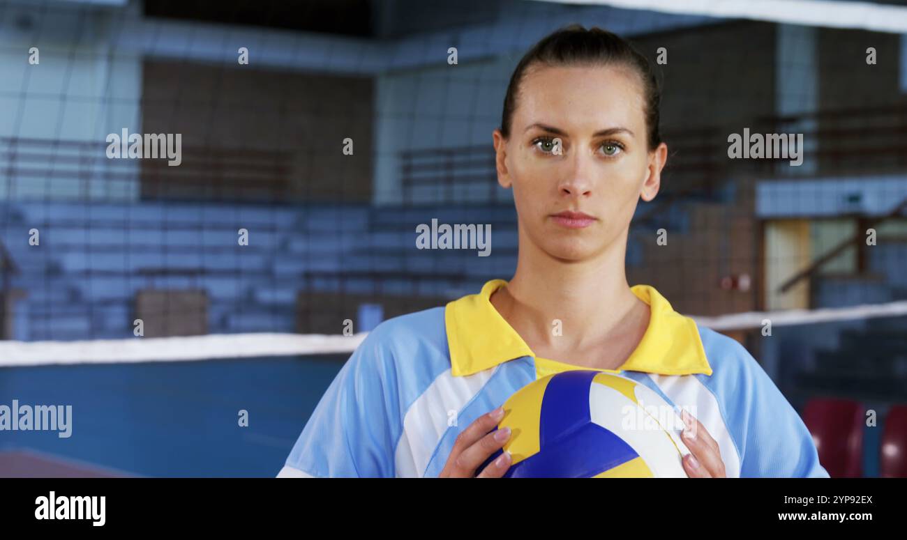 Female volleyball player hi-res stock photography and images - Alamy