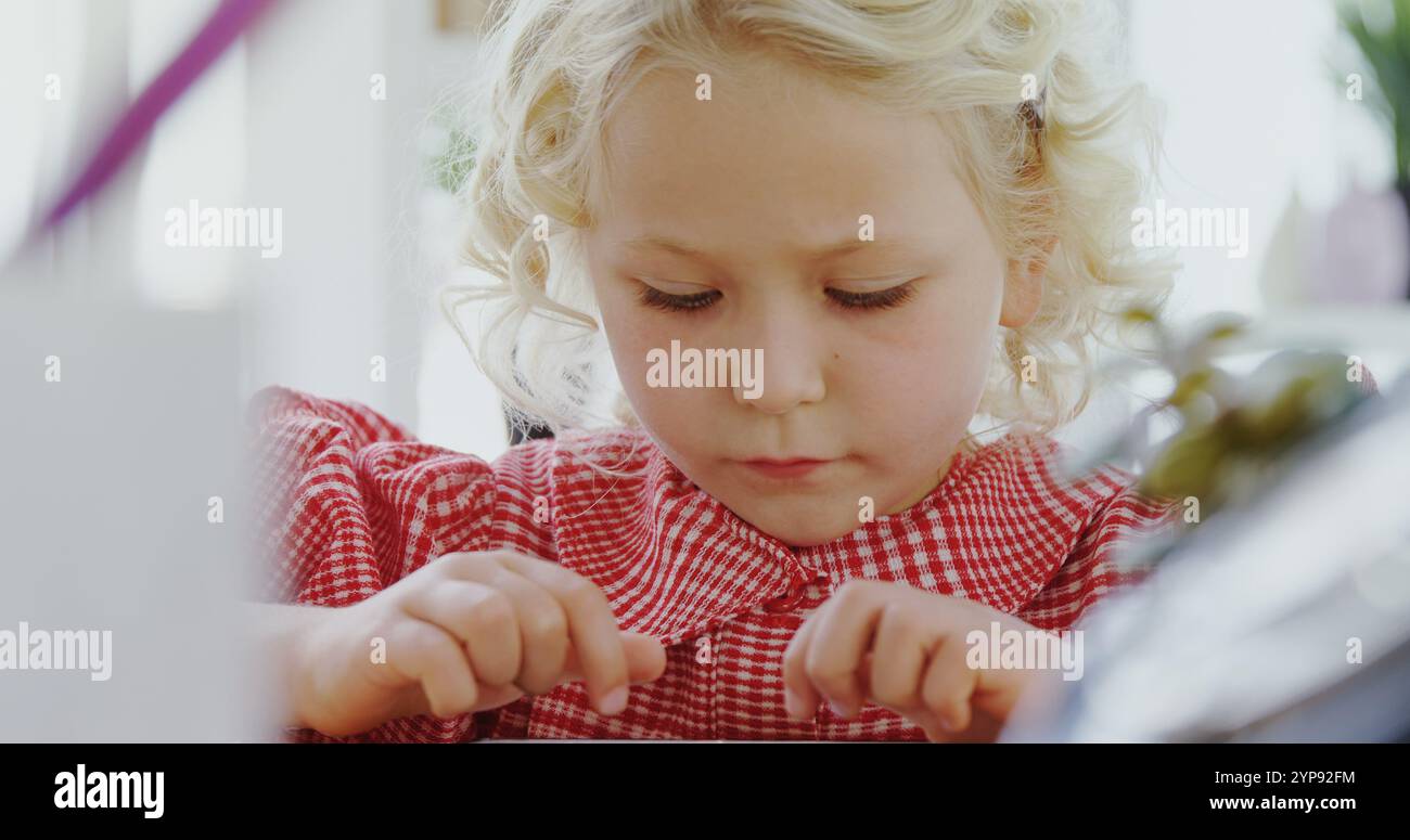 Kids as business executive sitting at desk in office 4k Stock Photo - Alamy