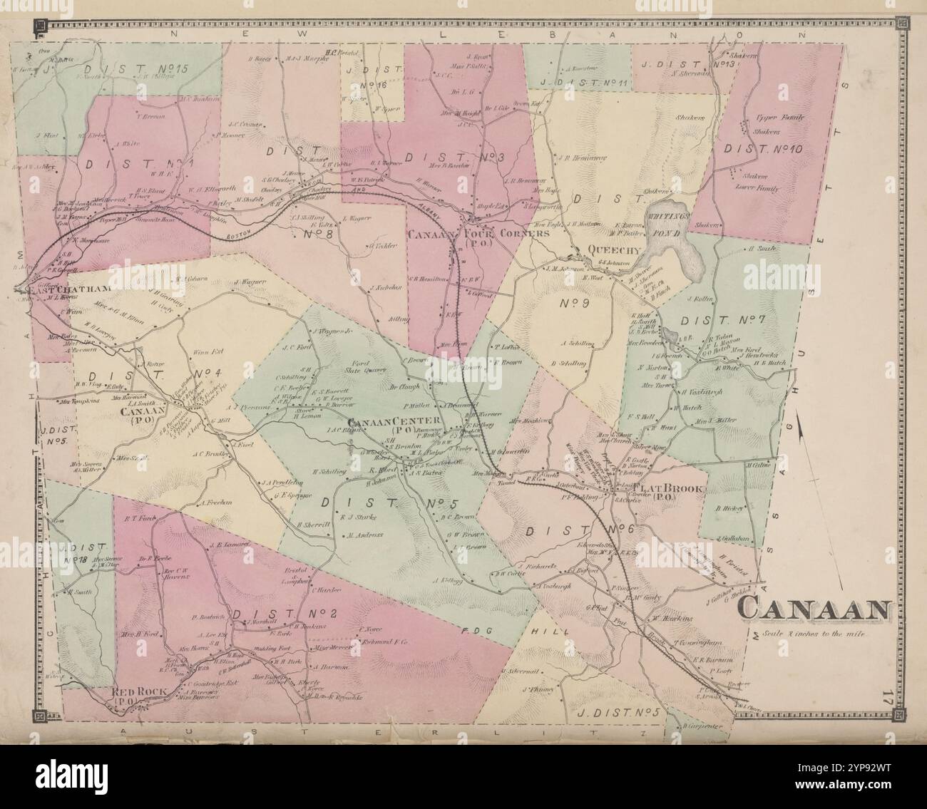 Canaan map hi-res stock photography and images - Alamy