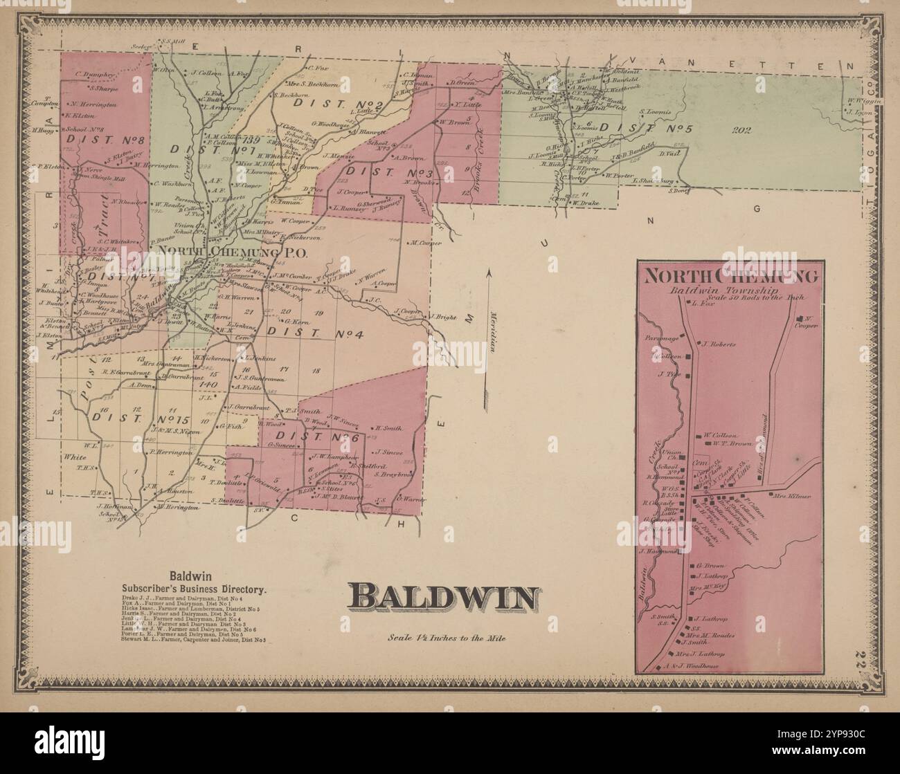 Township of chemung hi-res stock photography and images - Alamy