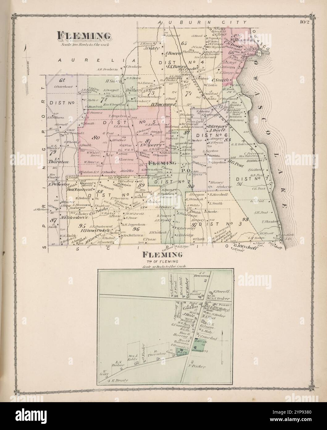 Fleming map hi-res stock photography and images - Alamy
