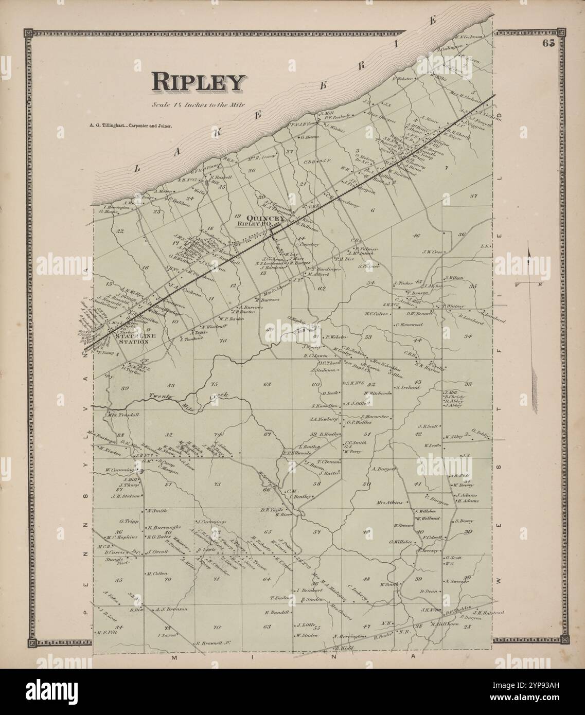 Ripley map hi-res stock photography and images - Alamy
