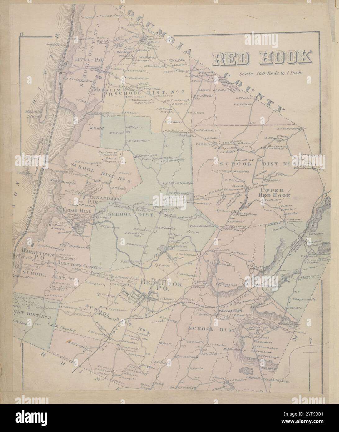 Red hook map hi-res stock photography and images - Alamy