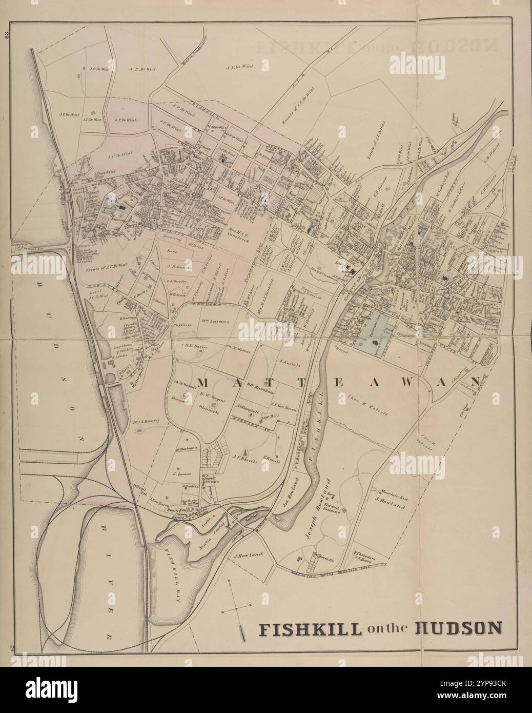 Map of fishkill hi-res stock photography and images - Alamy