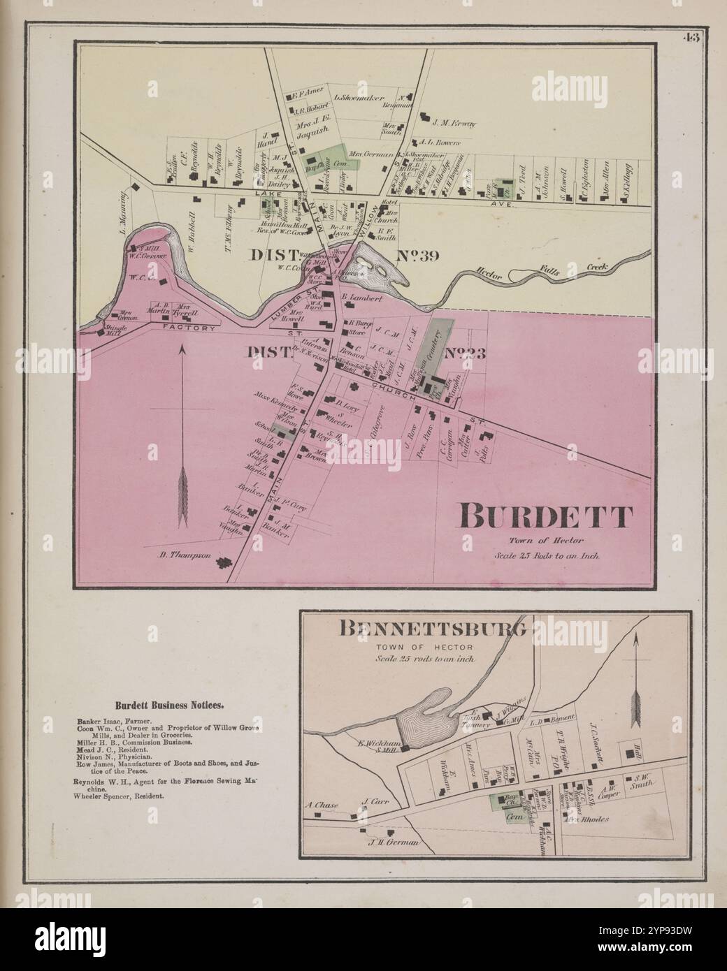 Burdett map hi-res stock photography and images - Alamy