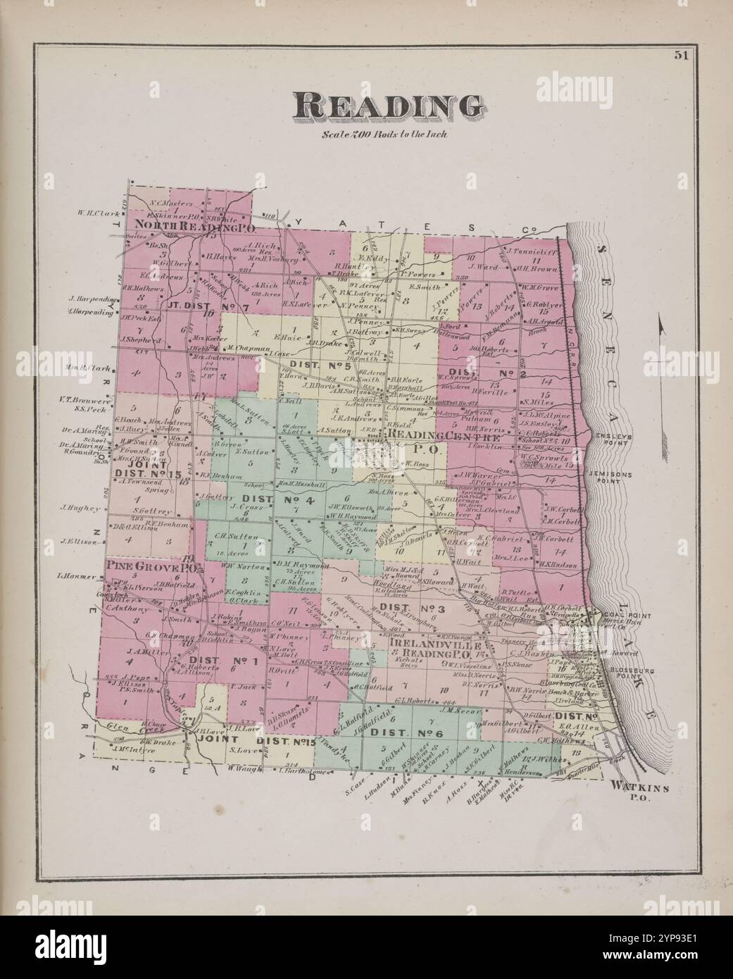 Read map of new york hi-res stock photography and images - Alamy