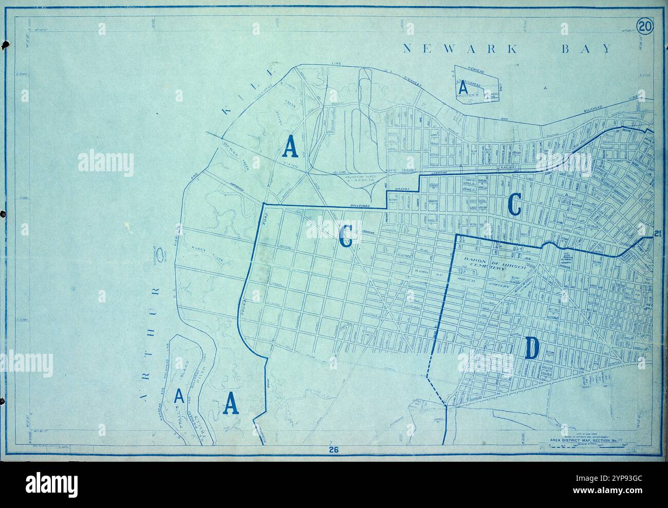 Area district map hi-res stock photography and images - Alamy