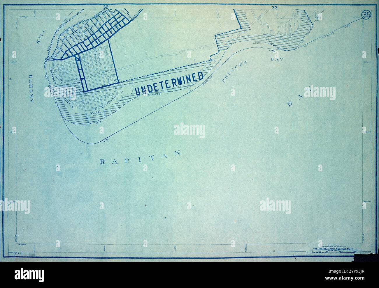 Use District Map Section No. 35 1916 by New York (N.Y.). Board of ...