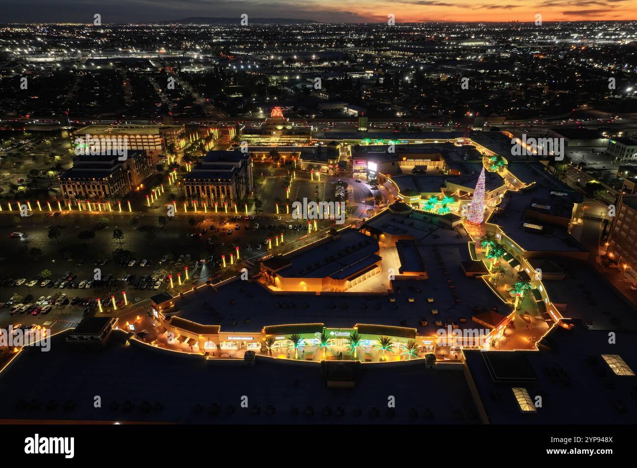 A general overall aerial view of the Citadel Outlets, Thursday, Nov. 28 ...