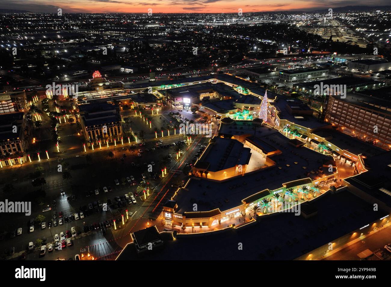 A general overall aerial view of the Citadel Outlets, Thursday, Nov. 28 ...
