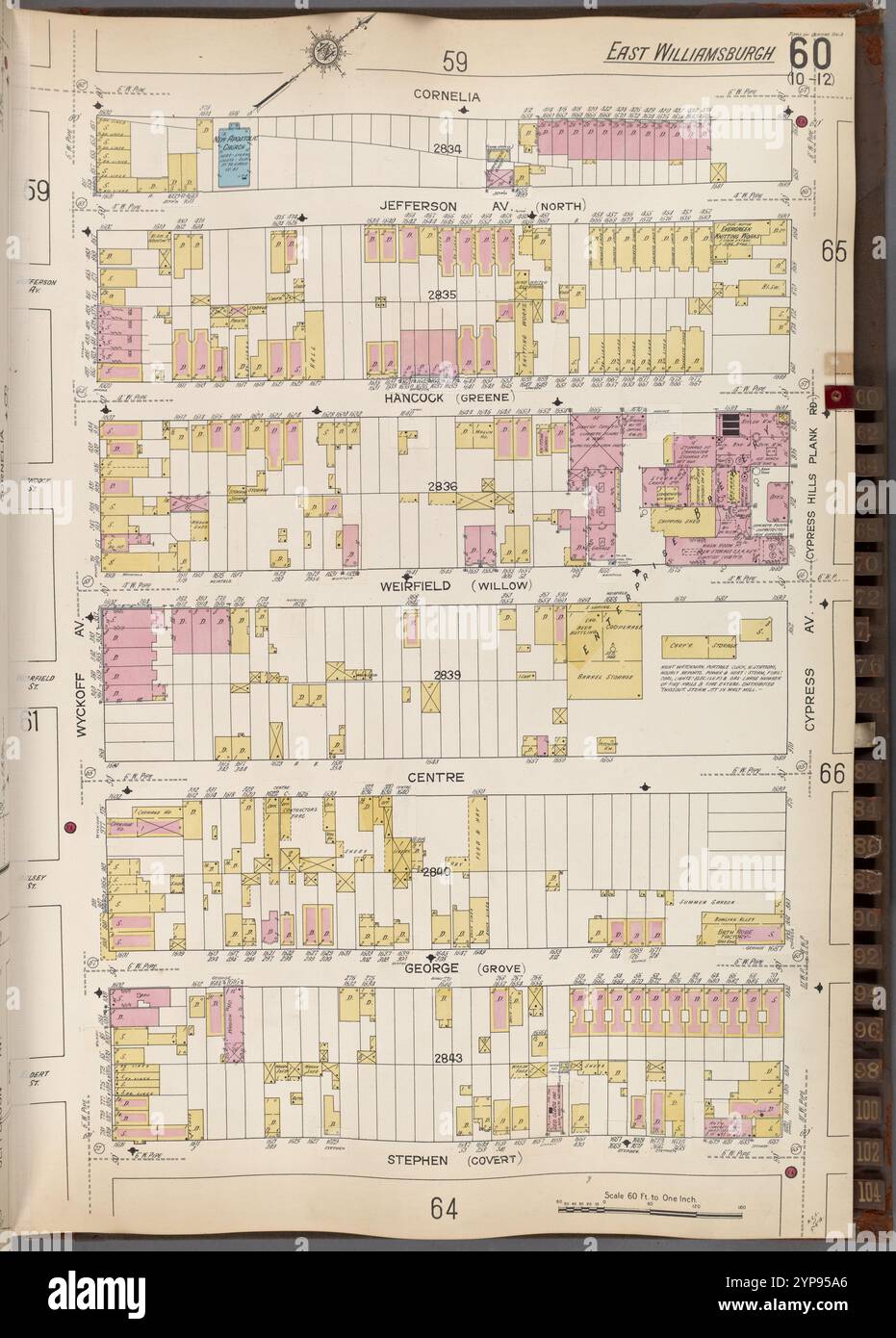 Queens V. 3, Plate No. 60 [Map bounded by Cornelia, Cypress Ave ...