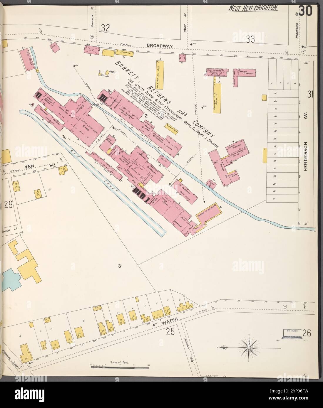 Richmond, Plate No. 30 [Map bounded by Broadway, Henderson Ave., Water ...