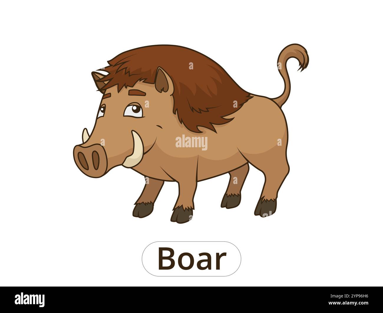 Boar cartoon hi-res stock photography and images - Alamy