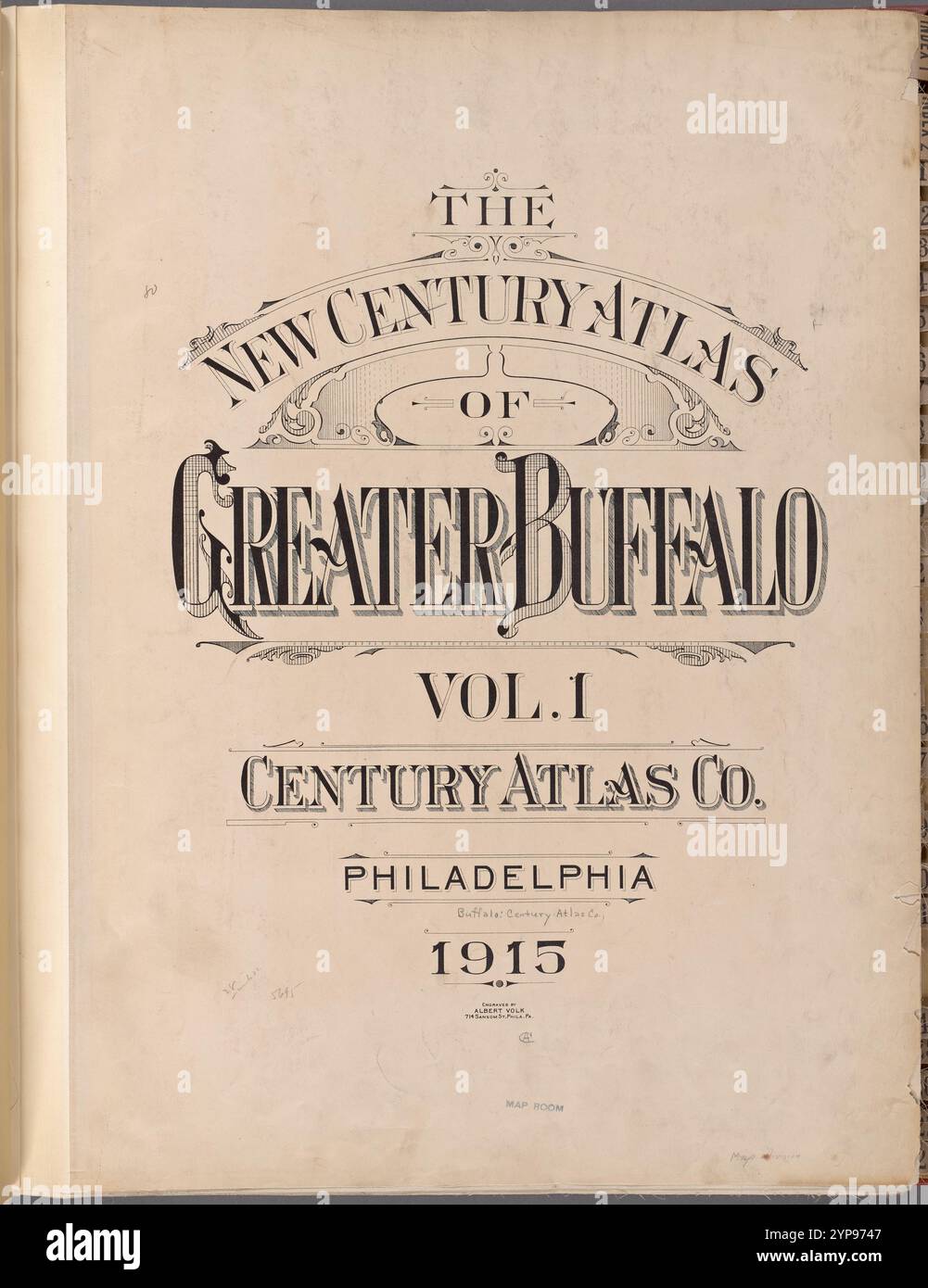 The new century atlas of Greater Buffalo. Vol. 1. Century Atlas co ...