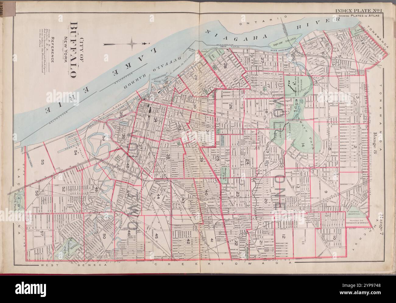 Index Plate No. 1 1915 Stock Photo - Alamy