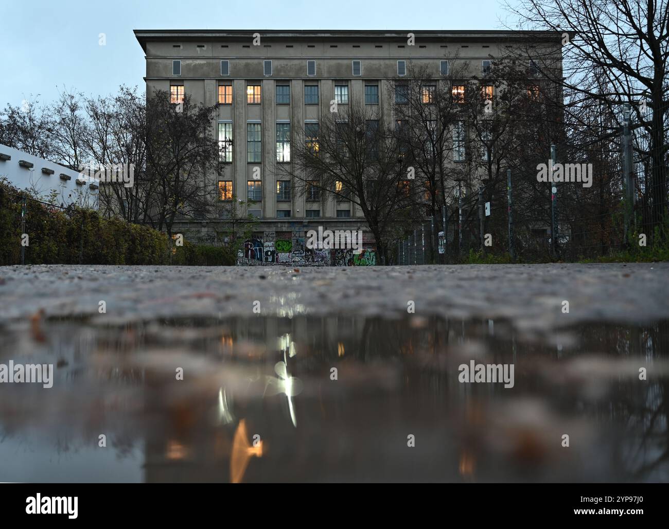 Berlin, Germany. 28th Nov, 2024. The Berghain techno club in Berlin-Friedrichshain. Credit ...