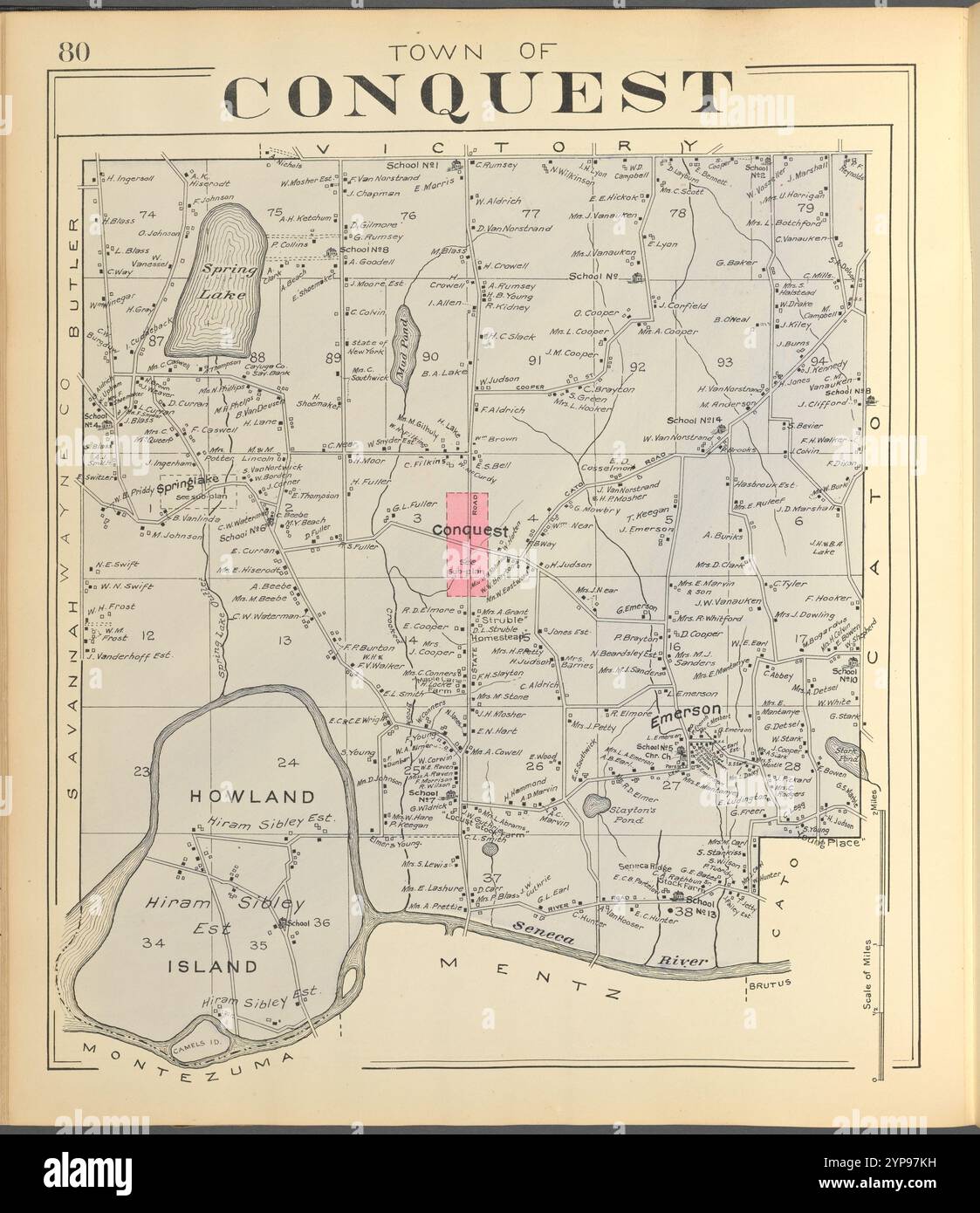Page county map hi-res stock photography and images - Alamy