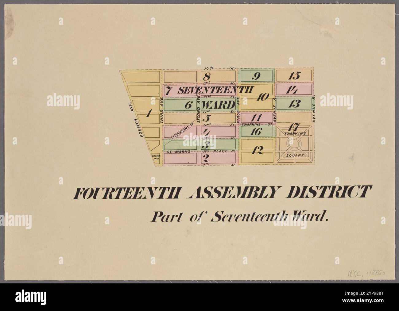 Maps of the 14, 15, 16, 17, 20, 21 assembly districts and 23 & 24 Wards ...