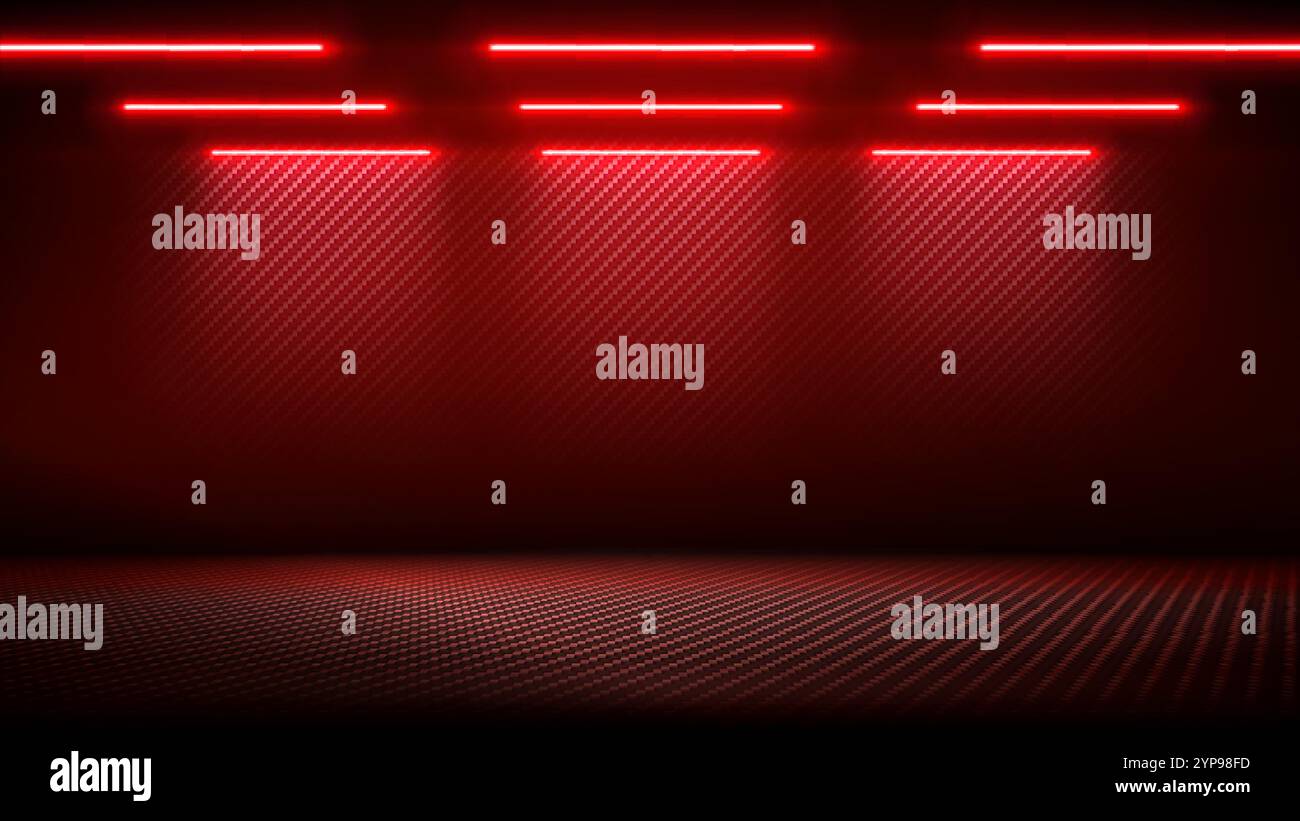 Studio interior with carbon fiber texture. Modern carbon fiber textured ...