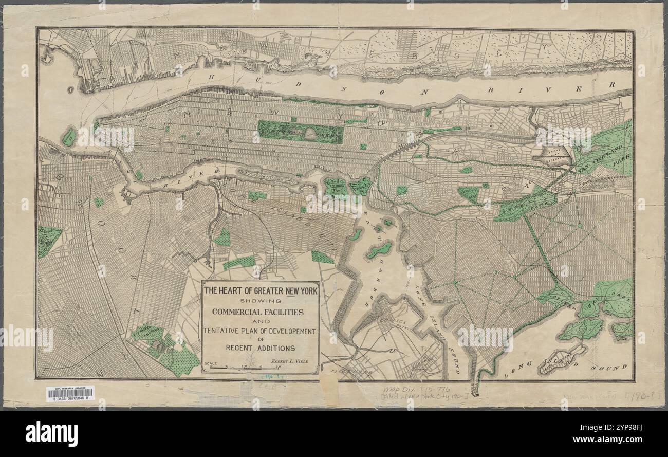 Map of new york 1825 hi-res stock photography and images - Alamy