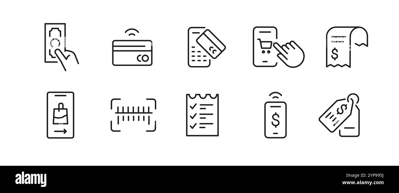 Easy payment application Cut Out Stock Images & Pictures - Alamy