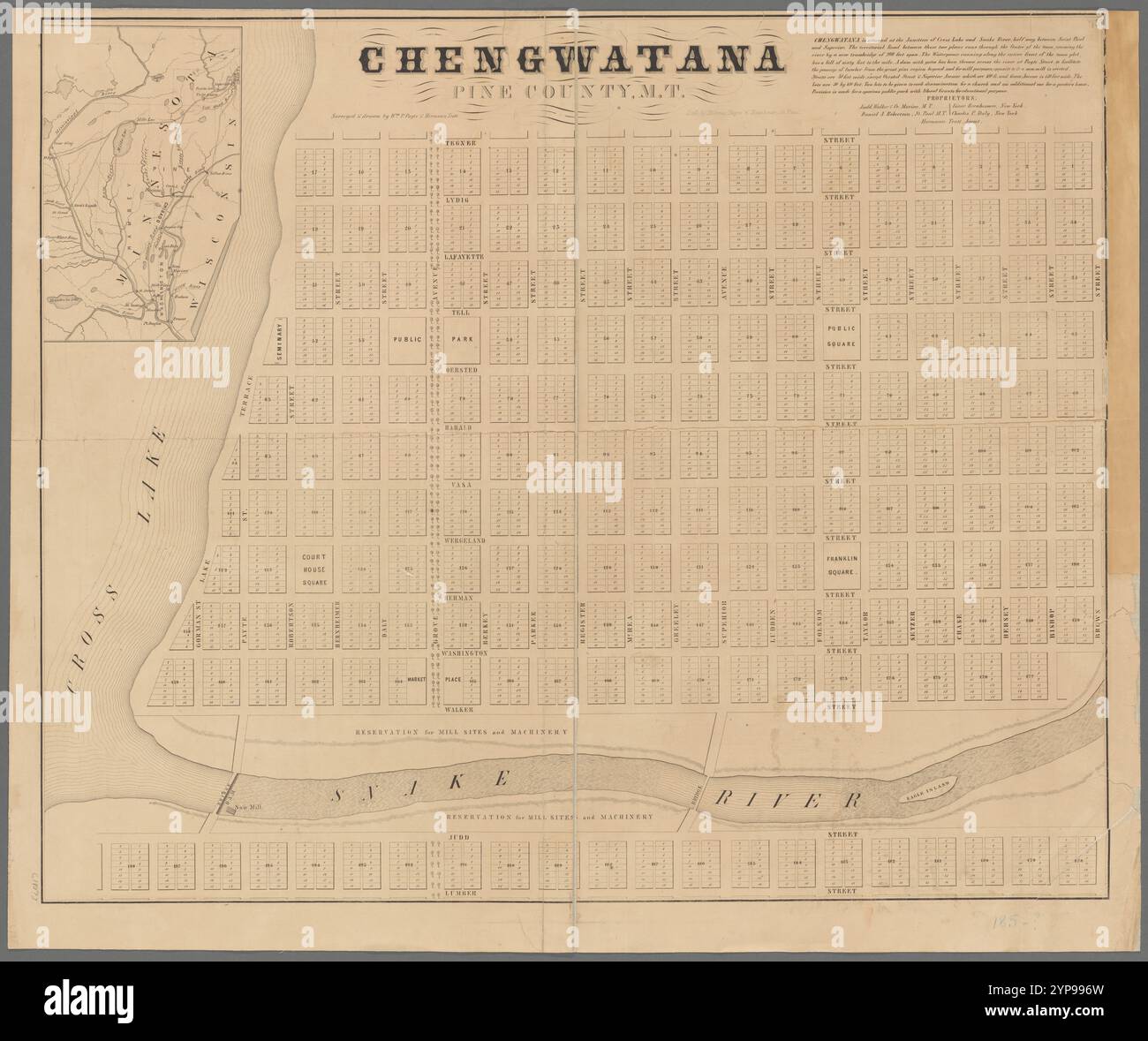 Pine county map hi-res stock photography and images - Alamy