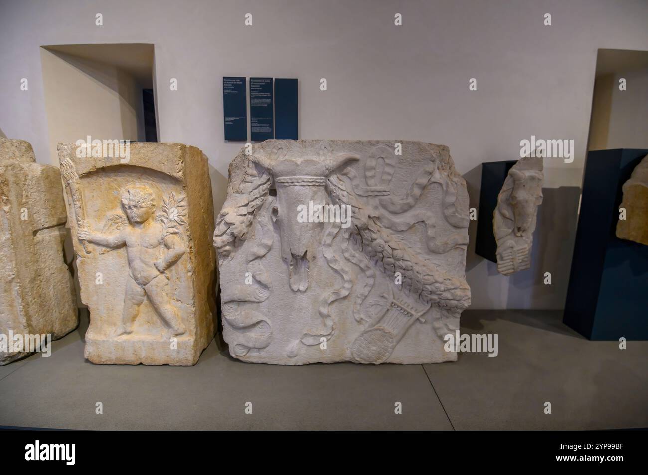 Brescia, Italy. Santa Giulia Museum, a Unesco World Heritage site ...