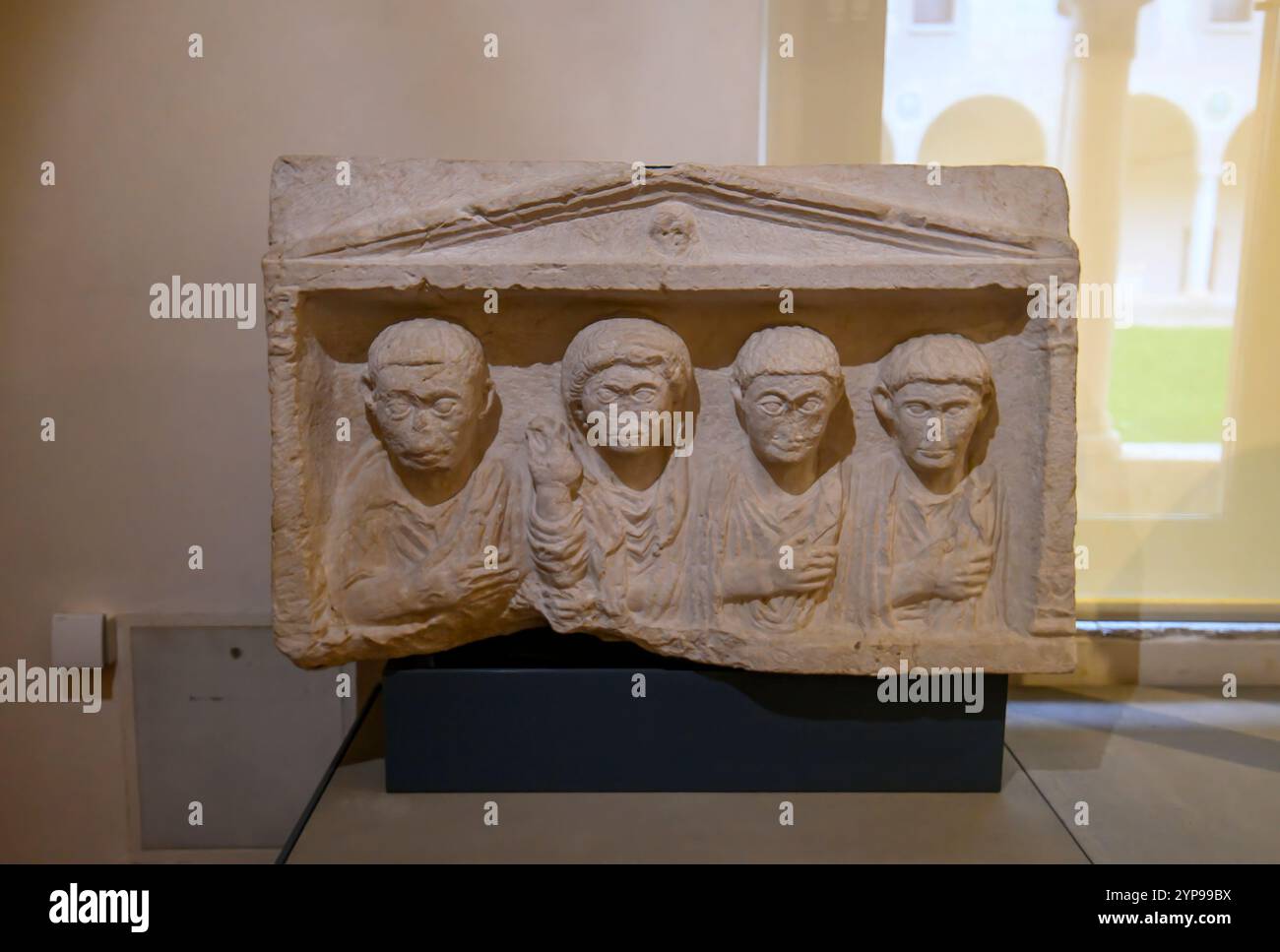 Brescia, Italy. Santa Giulia Museum, a Unesco World Heritage site ...