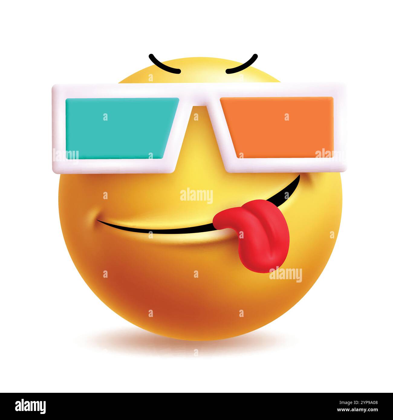 Mischievous emoji clipart character. Emoji clip art graphic elements in naughty, bad, playful ...