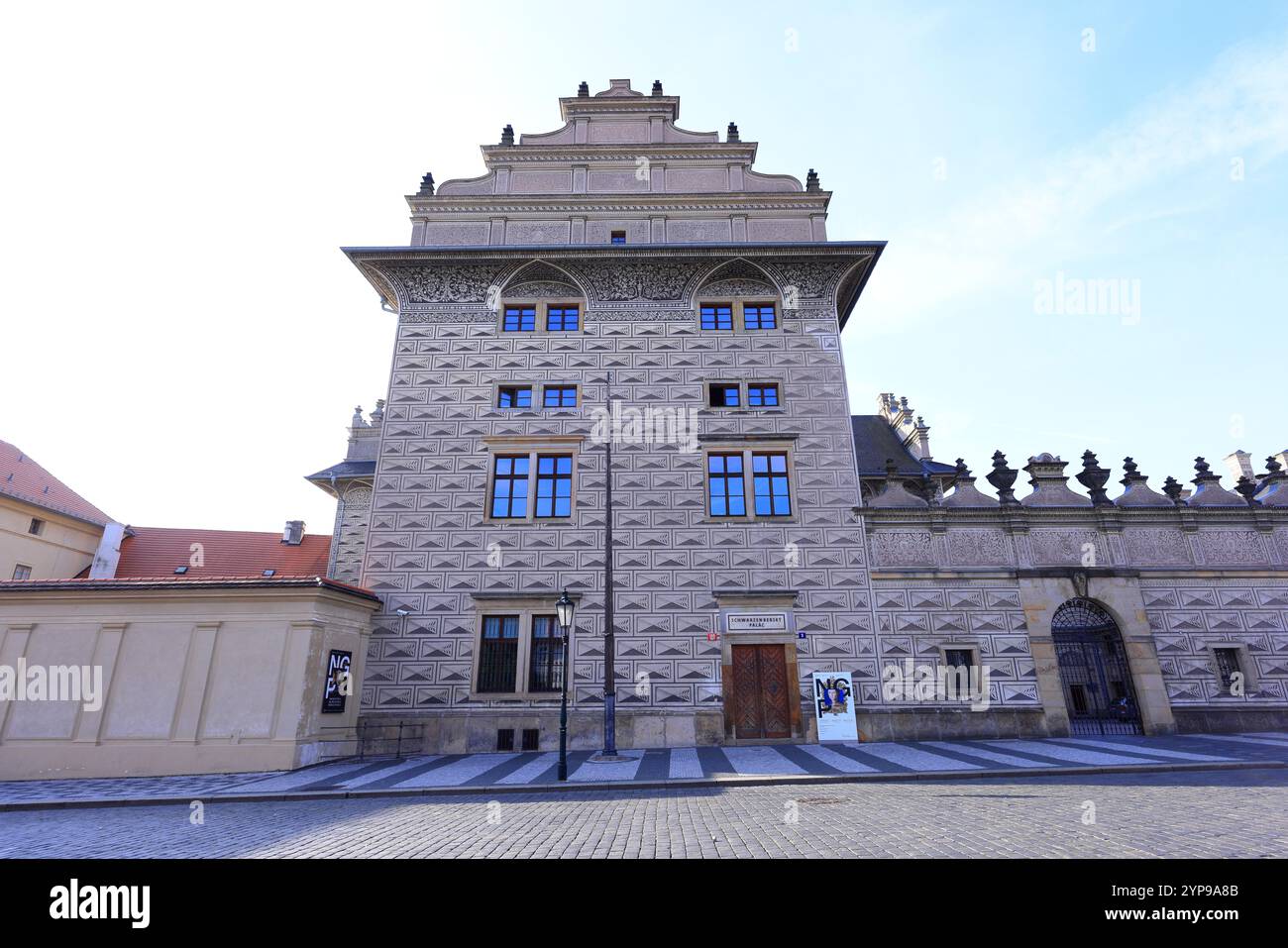 Building complex in Prague Castle, Prague Czech (Prazsky hrad, Praha ...