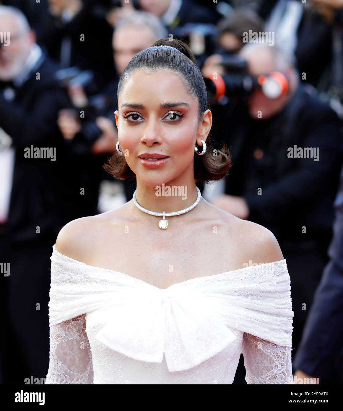 Singer Balqees Ahmed Fathi on the red carpet of the Cannes Film ...
