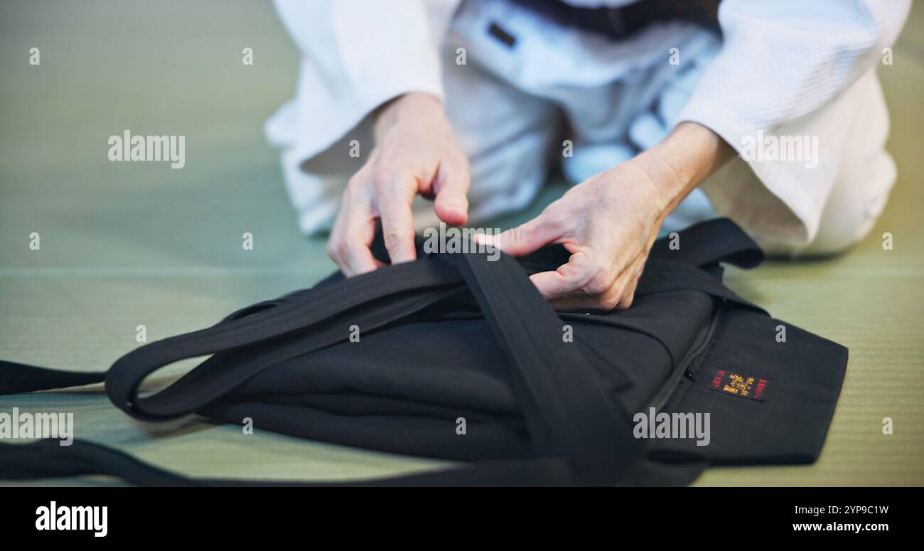 Karate outfit dojo hi-res stock photography and images - Alamy
