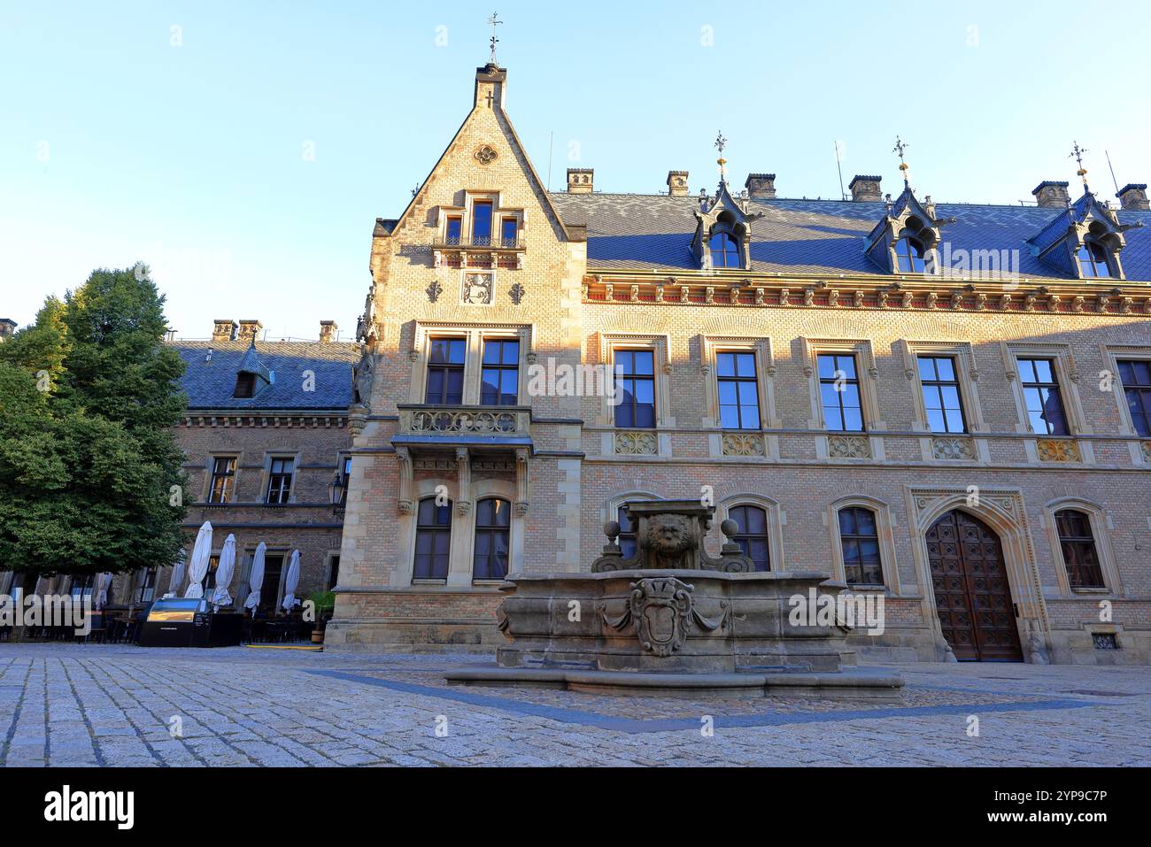 Building complex in Prague Castle, Prague Czech (Prazsky hrad, Praha ...