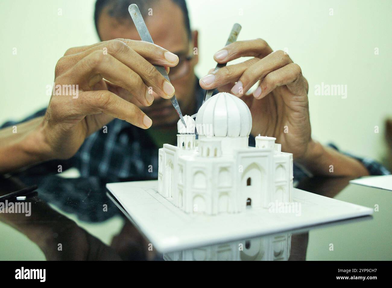 Scale Models Production In Bangladesh An artist manufacturing scale ...