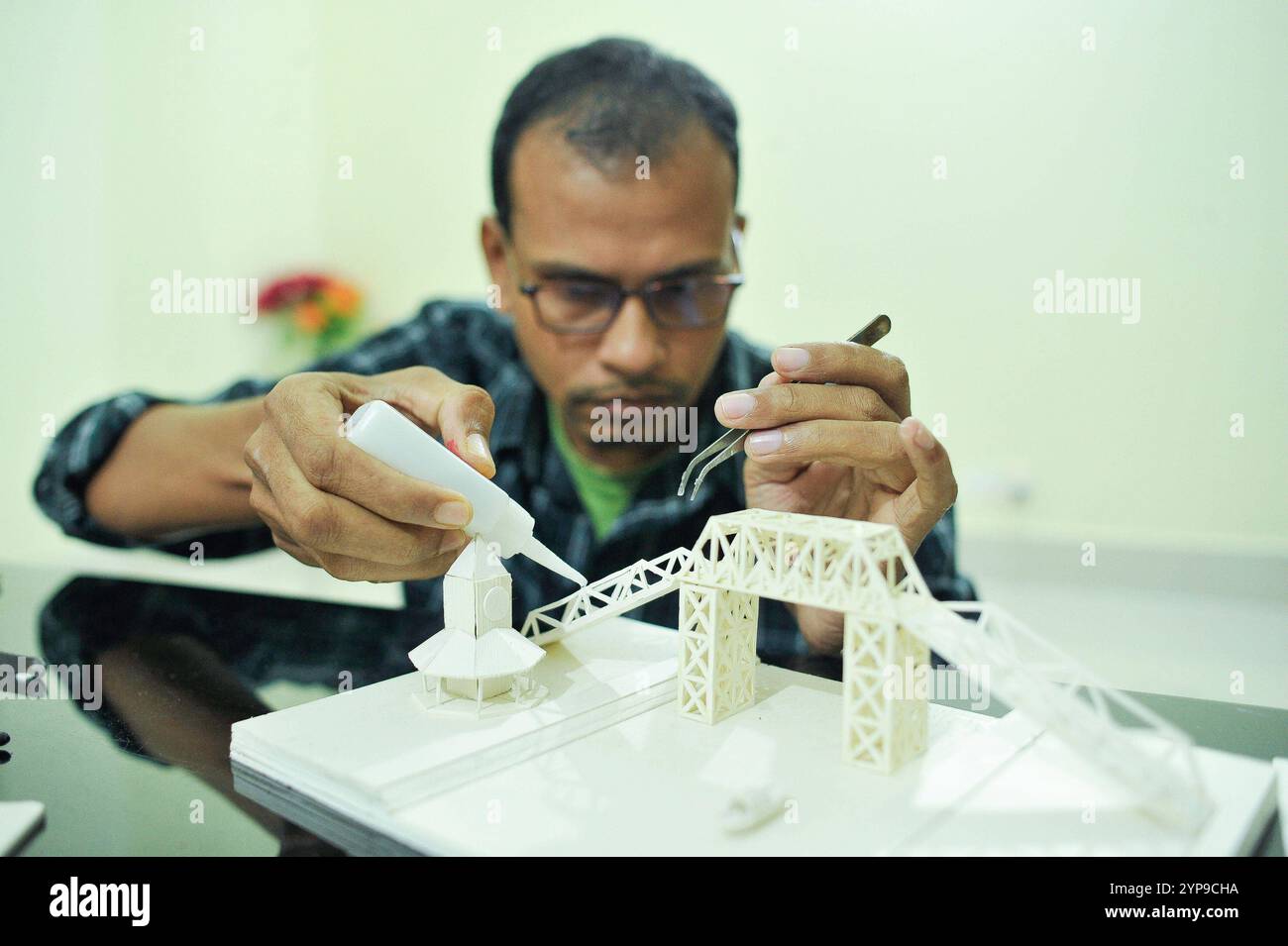 Scale Models Production In Bangladesh An artist manufacturing scale models of Sworld s heritage ...