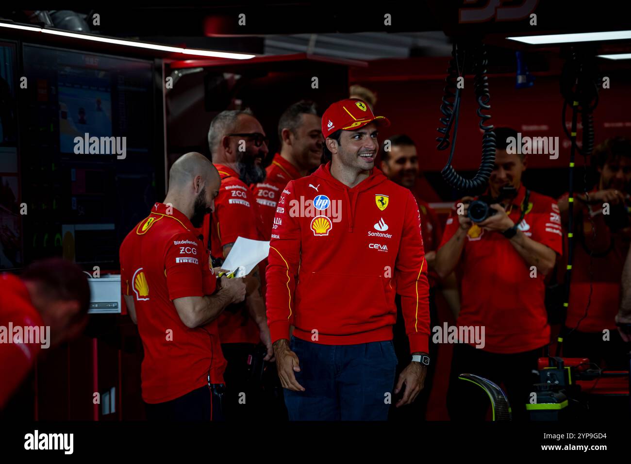 Lusail, Losail, 28 Nov 2024, Carlos Sainz, from Spain competes for ...