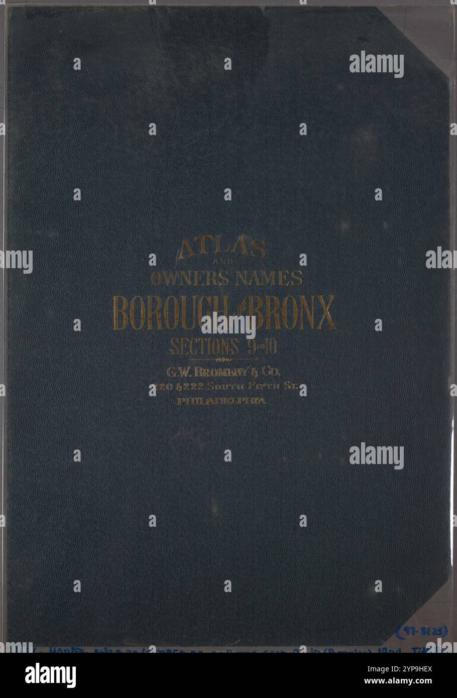 Atlas and owners names, borough of the Bronx, sections 9 & 10 : from ...