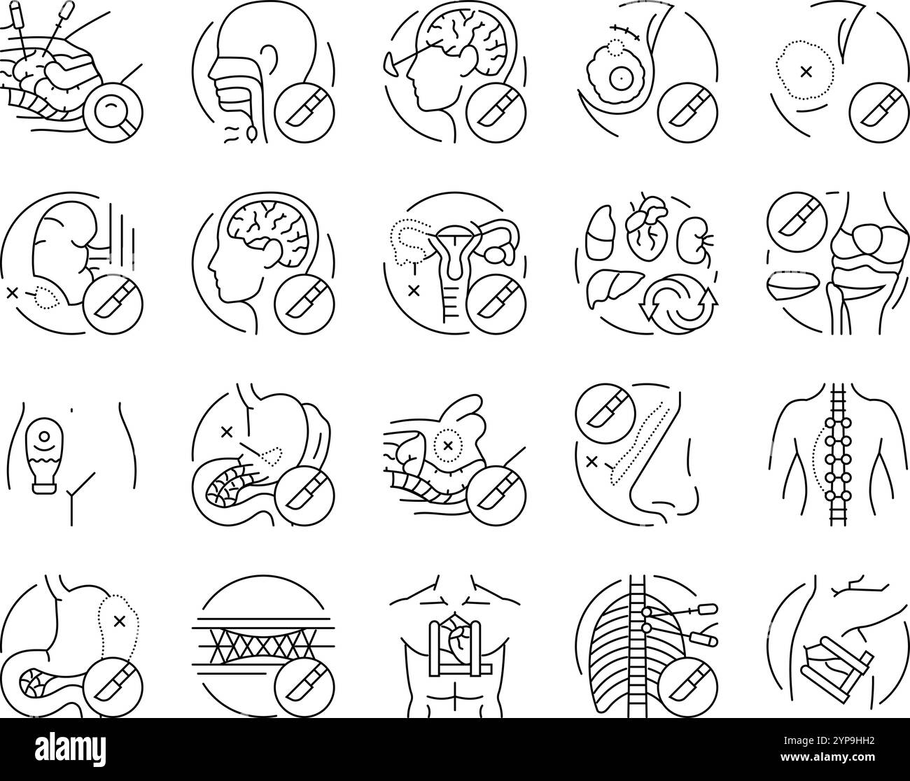 Nurse and patient at plastic surgery Black and White Stock Photos ...