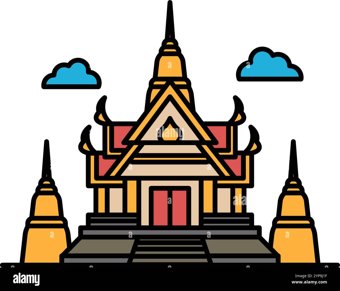 Blue siam Stock Vector Images - Alamy