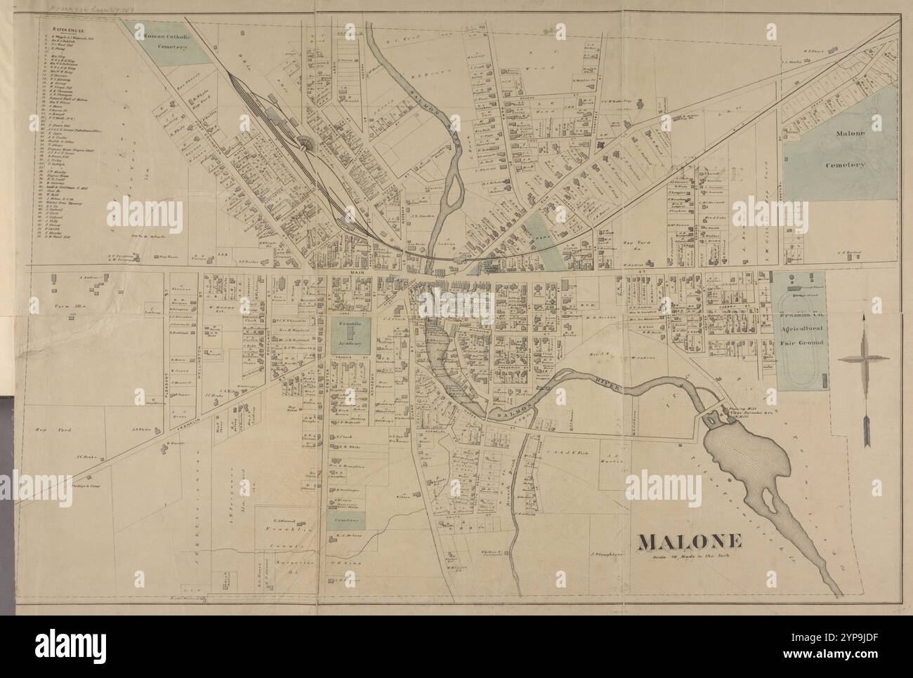 Village of malone hi-res stock photography and images - Alamy