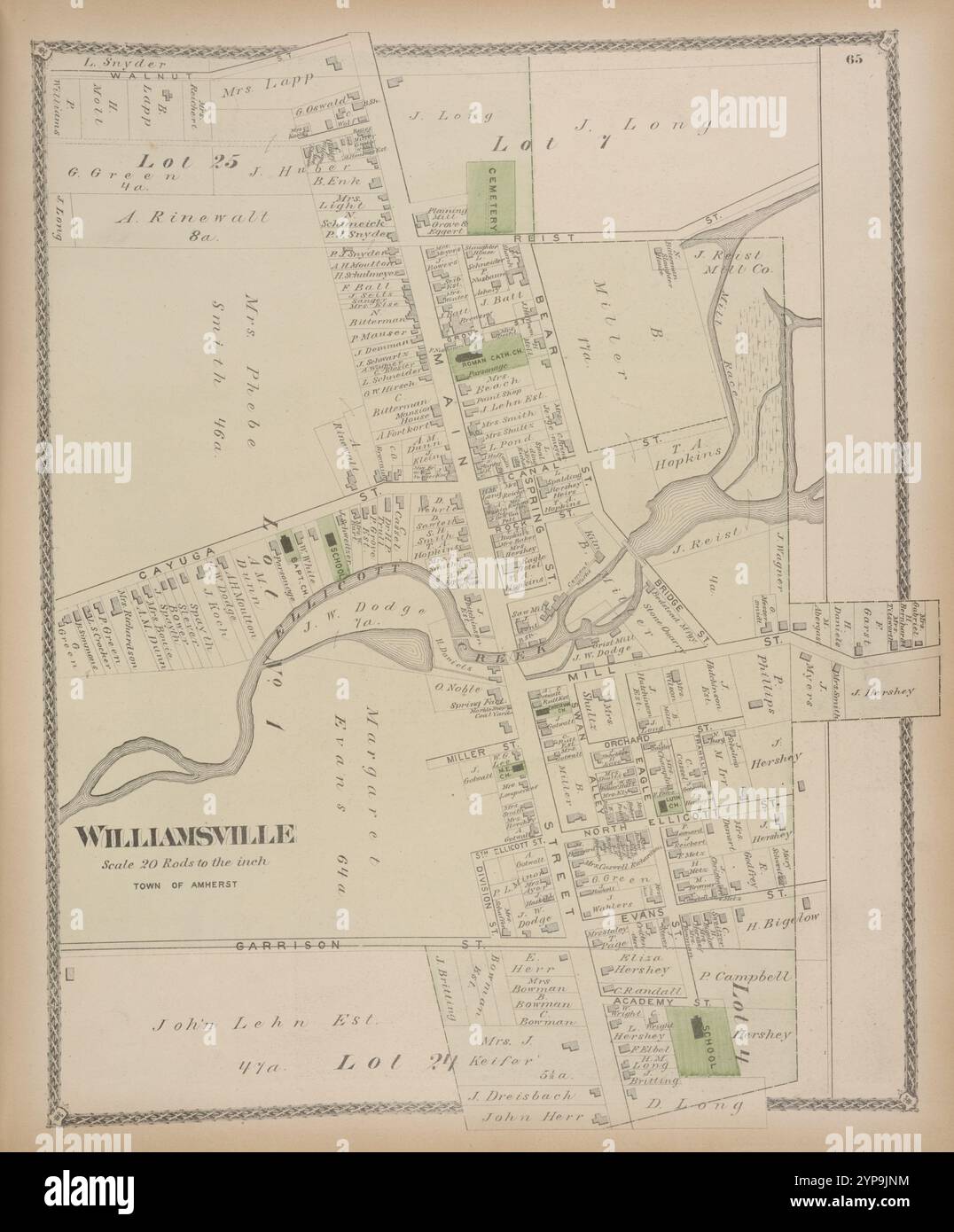 Williamsville village hi-res stock photography and images - Alamy