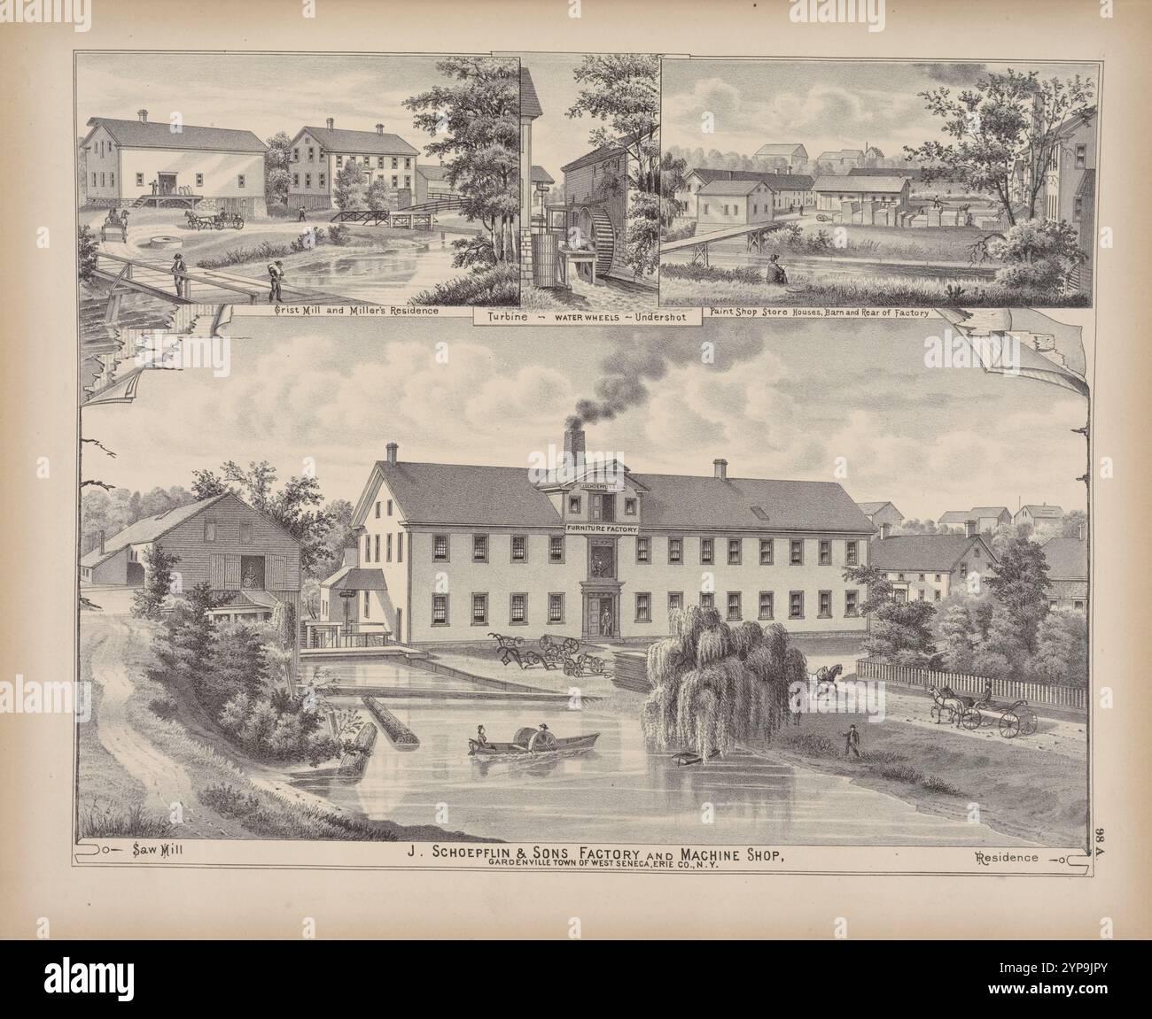 Turbine water wheels undershot hi-res stock photography and images - Alamy