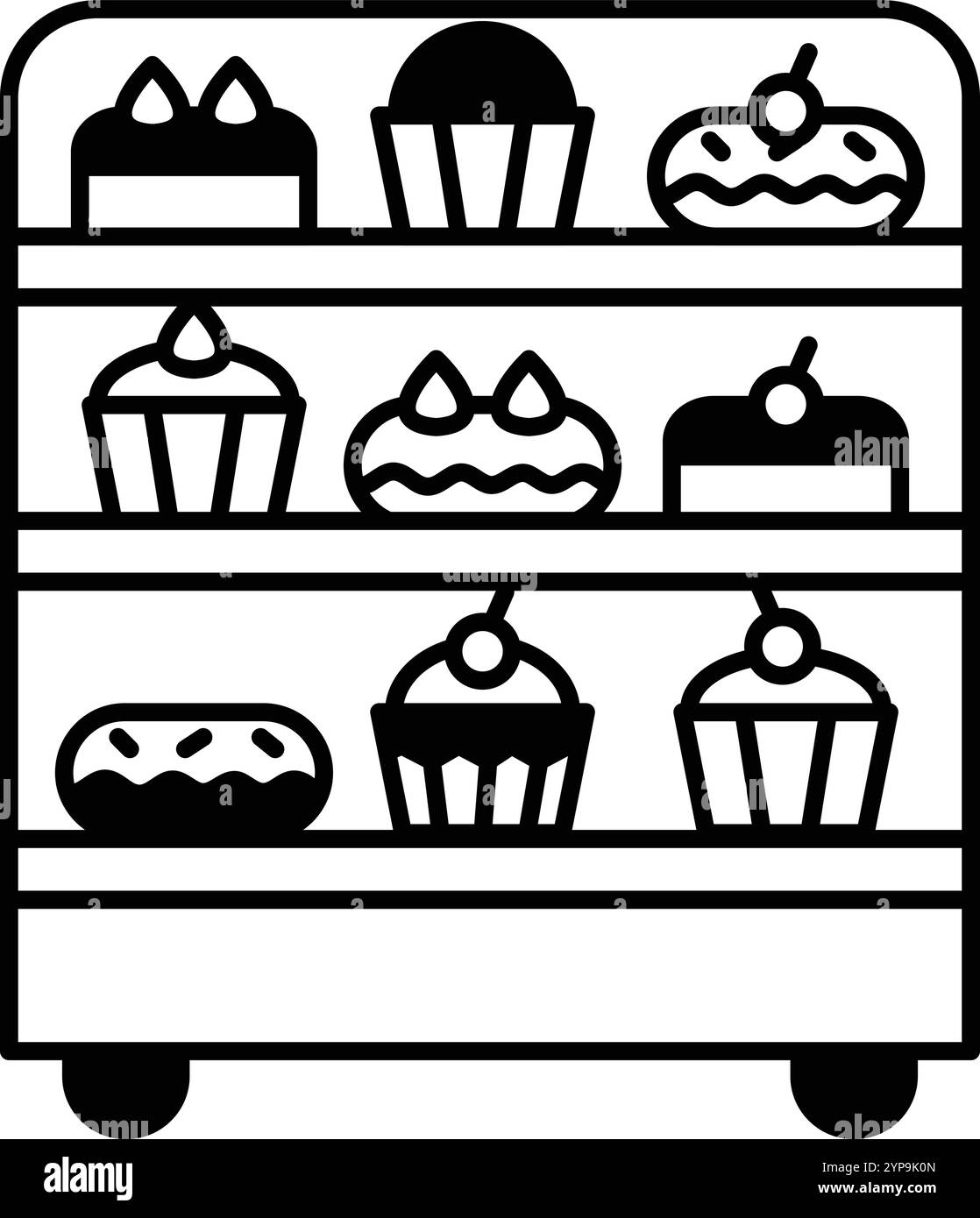 Display case variety Stock Vector Images - Alamy