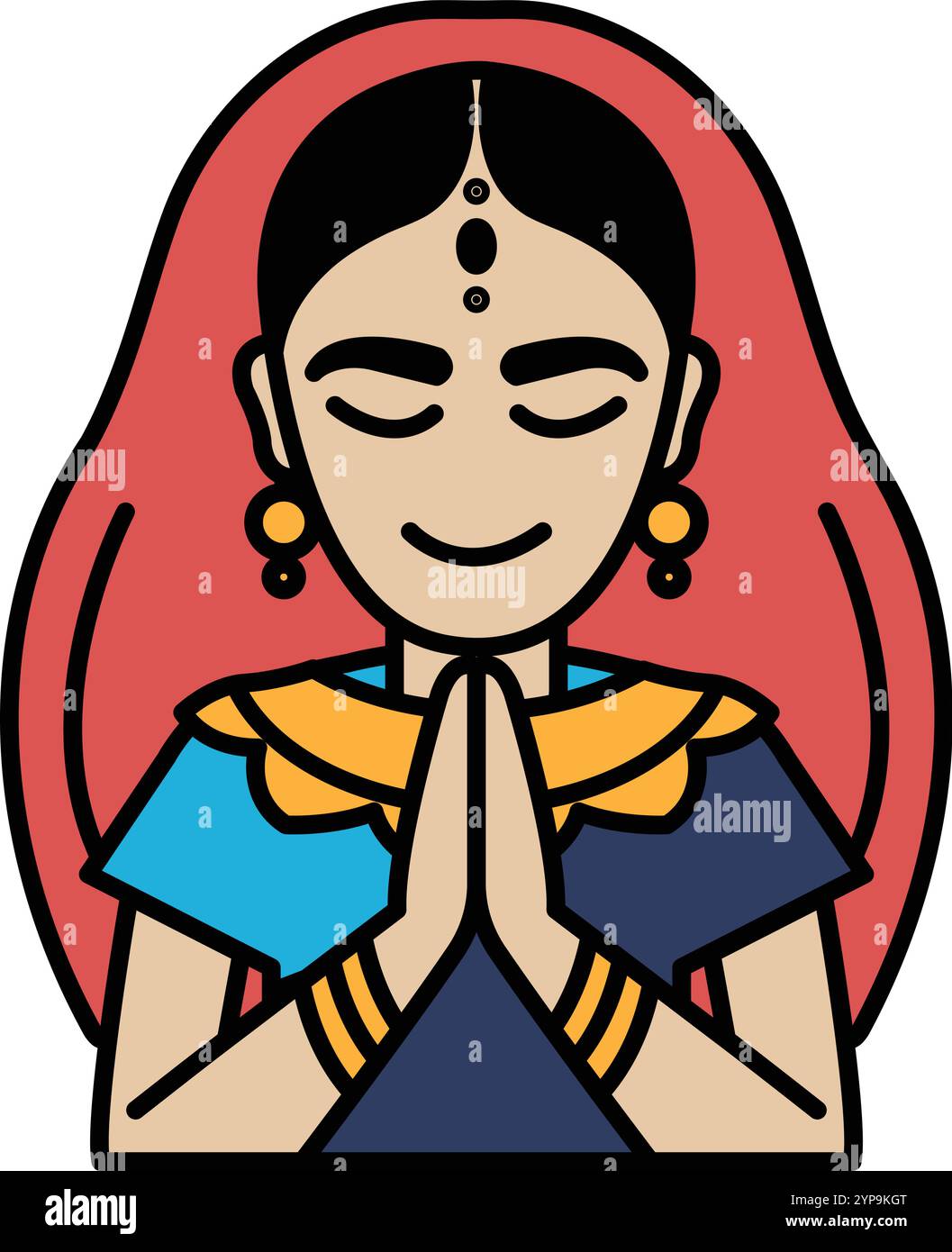 Women Praying Together Clipart