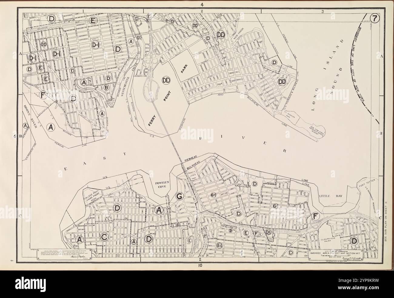 Zoning maps hi-res stock photography and images - Alamy