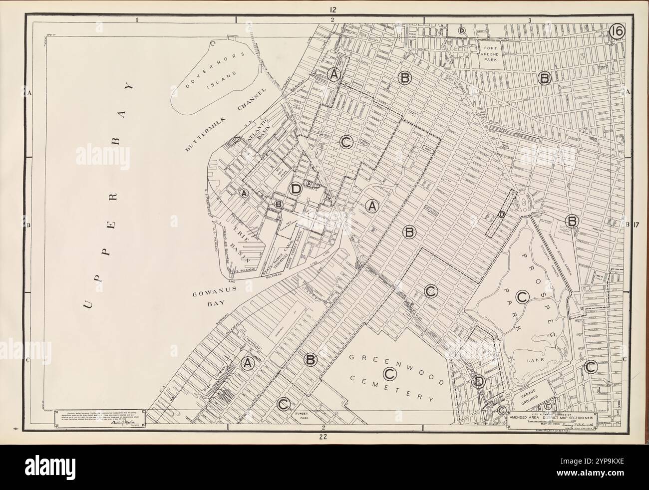 Zoning maps hi-res stock photography and images - Alamy